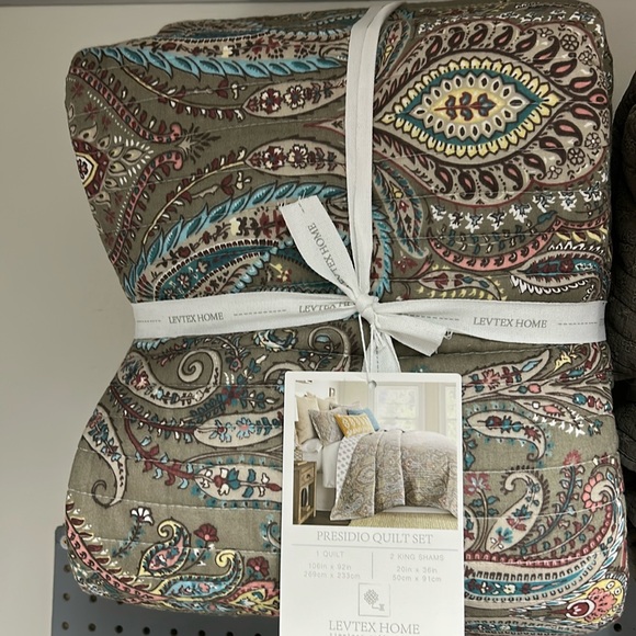 Levtex | Bedding | Levtex Home Presidio Quilt Set Multicolor Paisley ...